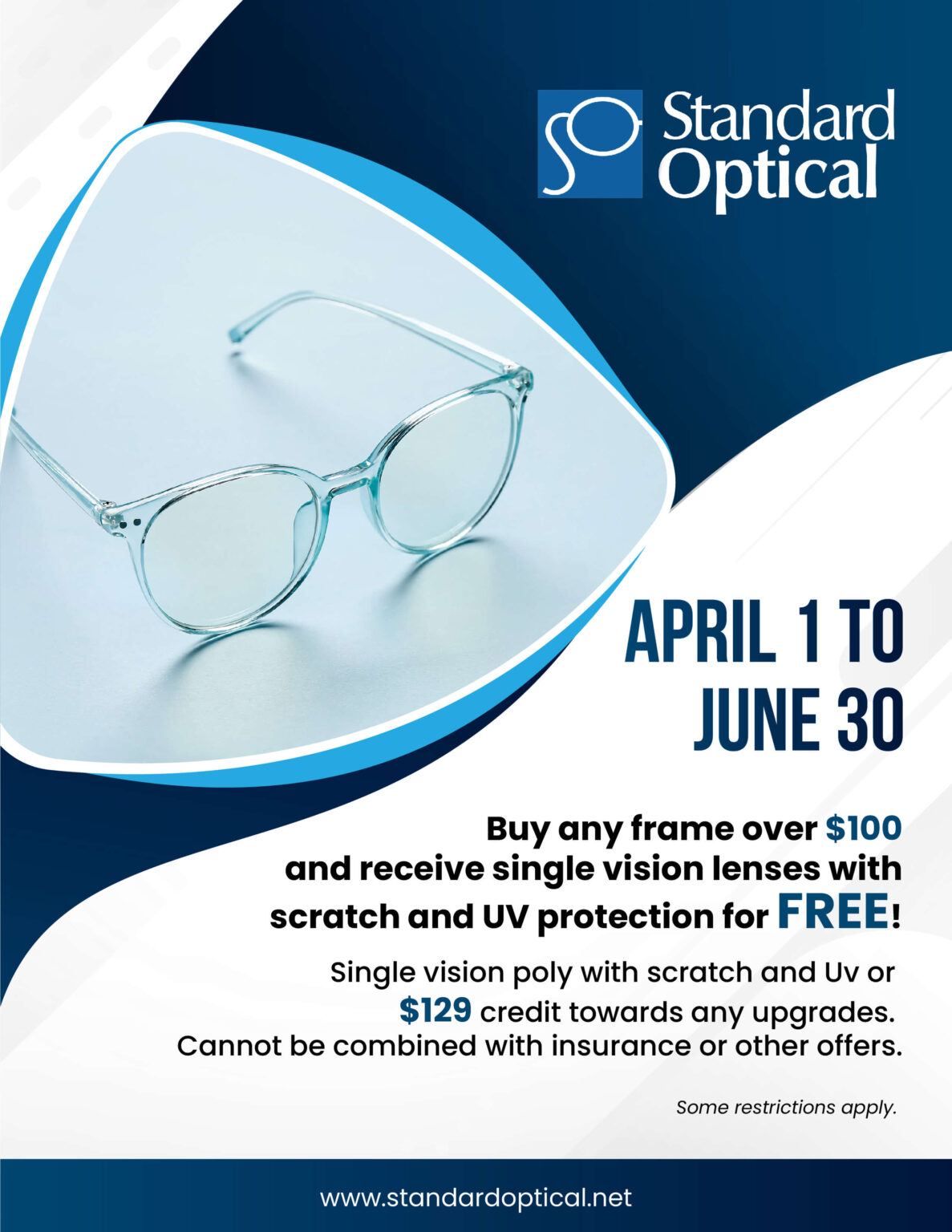 Special Offer | Buy Eyeglasses in Utah | Standard Optical